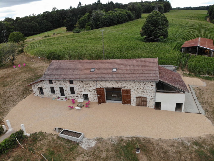 Grand Gite De La Ribière, Classé 4* Jusqu'à 15 Per - Haute-Vienne