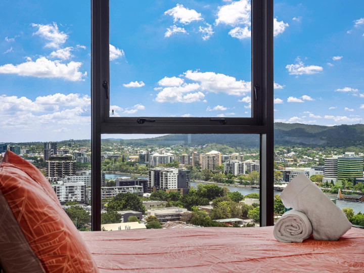 Riverview 25th Floor Apt. W/ Parking N King Bed - Brisbane