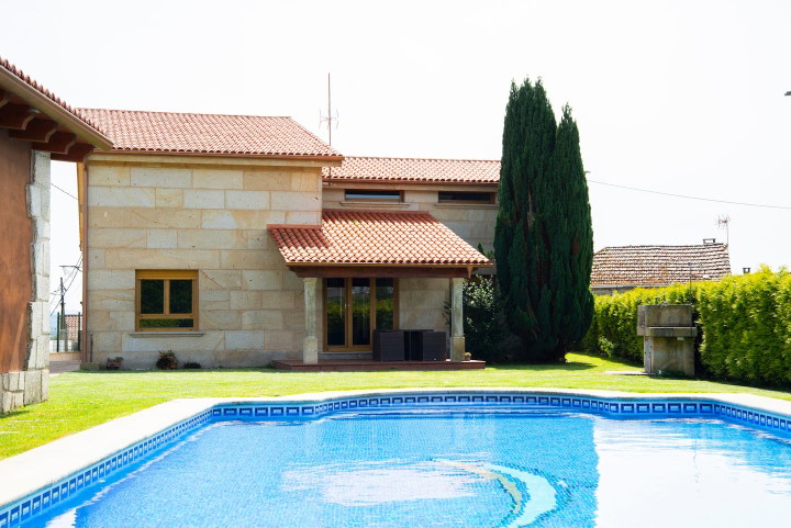Welcome Villa O Sidrón Con Piscina Y Barbacoa - Pontevedra