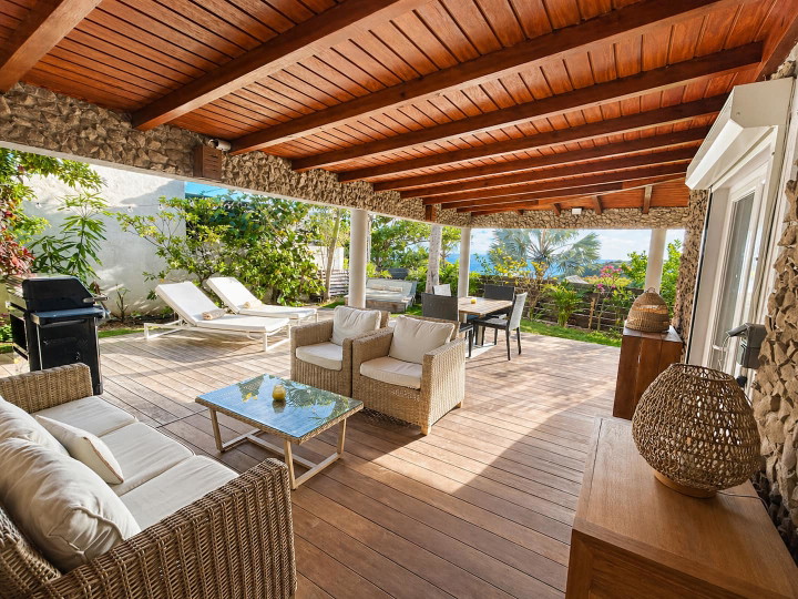 Pointe Milou, Appartement Avec Terrasse Et Jardin - Saint-Barthélemy