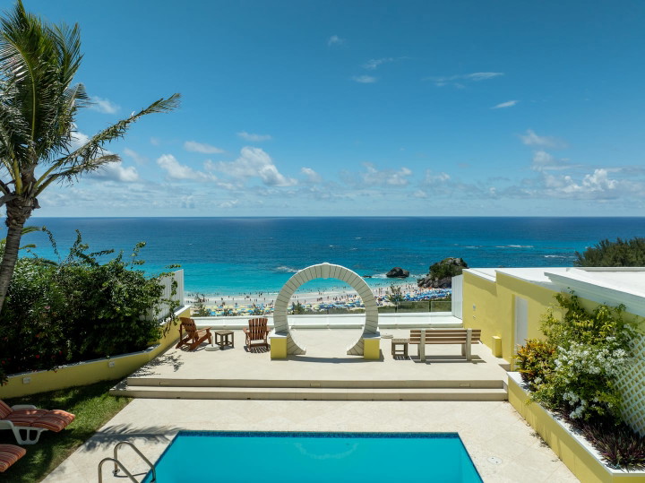 Panoramic Views Of Horseshoe Bay Beach - Bermuda