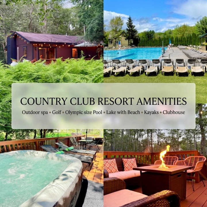 Cozy & Modern Chalet | Resort Amenities | Outdoor Spa - Mount Pocono, PA