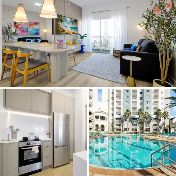 7 Min. Universal Studios Best Location 2-bed - Orlando, FL