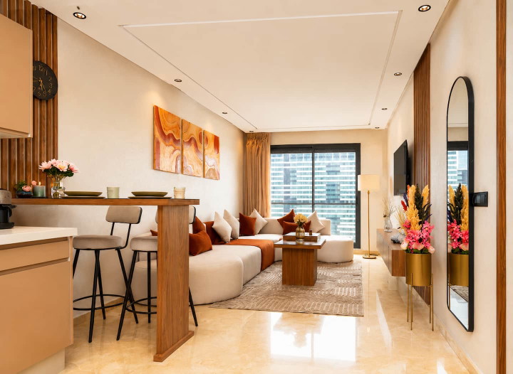 Luxury Studio, Cosy  Private Terrace | Parking - Casablanca