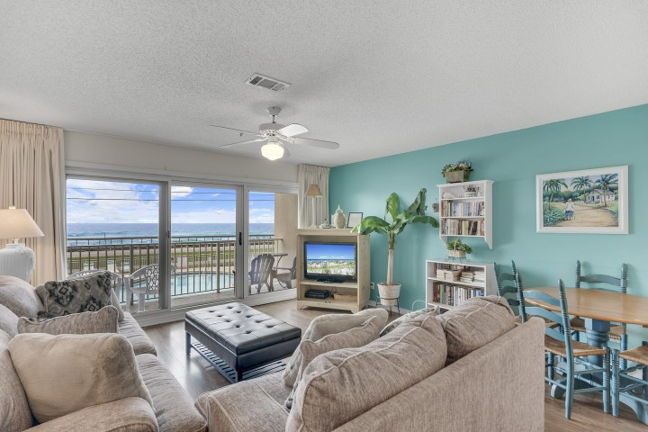 Gulf Front + Pet Friendly  Beachfront Balcony - Miramar Beach, FL