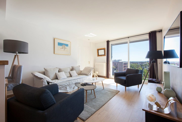 T4 Refurbished Rennes, 3 Bedrooms, Parking, 2 Balconies - Rennes