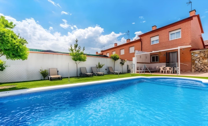 Villa With Fireplace And Garden In The Sierra Oeste - San Martín de Valdeiglesias