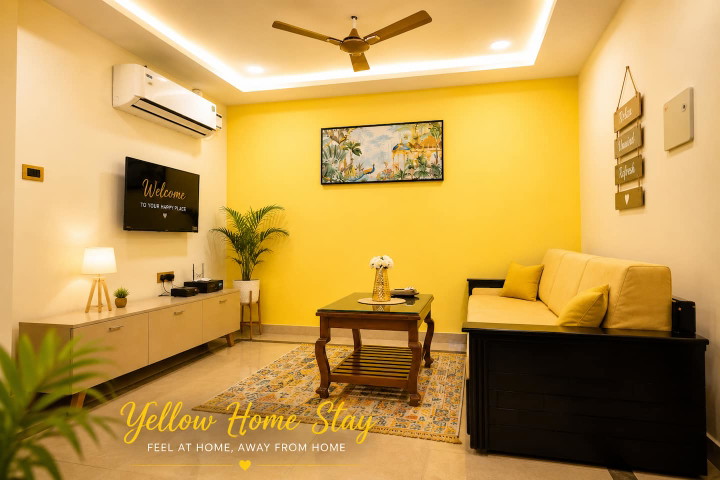 Yellow Home Stay|luxury Stay Near Sunrise Point - Kanyakumari