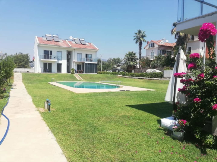 Fethiye'de Sakin, Güvenli Bölgede 1+1 Daire - Çalış Beach