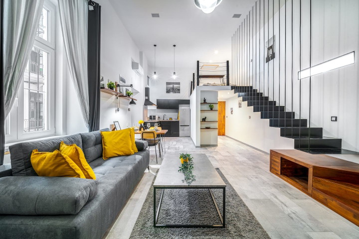 Urban Loft Haven Chic Loft W. Ac + Smart Tv - Budapeste