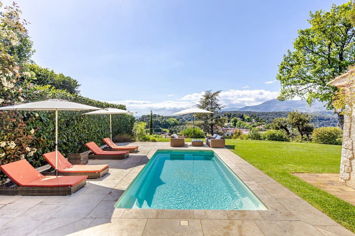 Villa Provençale Vue Saint-paul Piscine Chauffée - Cagnes-sur-Mer