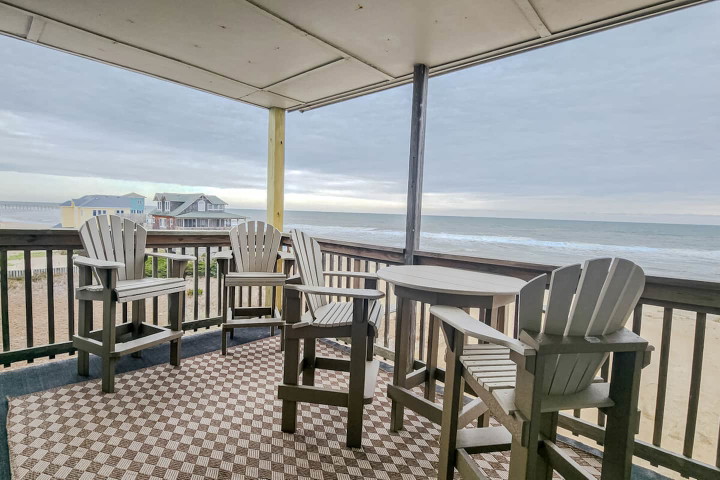Stunning 2br Oceanfront 3rd-floor | Balcony - Rodanthe, NC