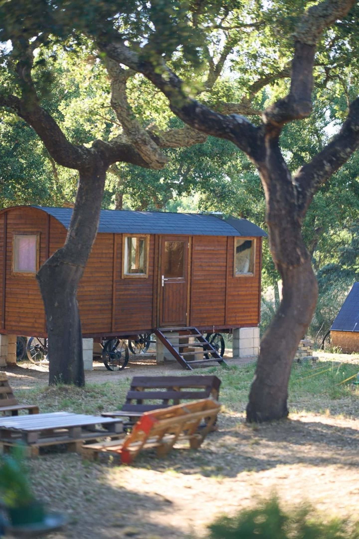 Wooden Caravan In The Cork Forest - Castelo Branco