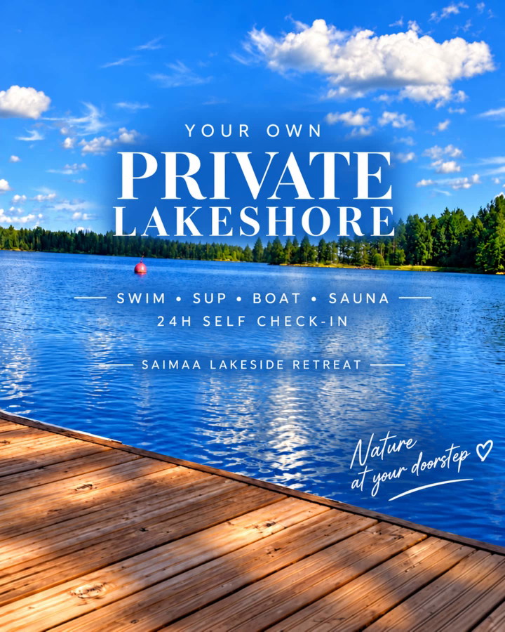 Retraite Au Bord Du Lac Saimaa Sauna, Bateau Et Planches De Sup - Savonlinna