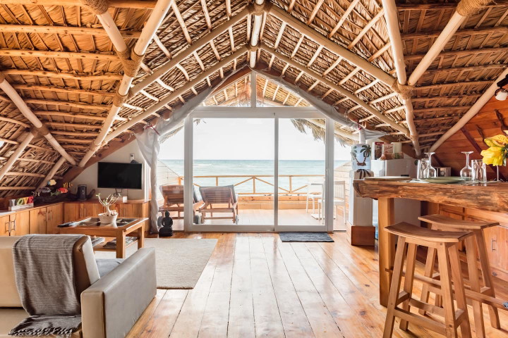 Hut #1 Romantic Luxury Beachfront With Jacuzzi - Punta Cana