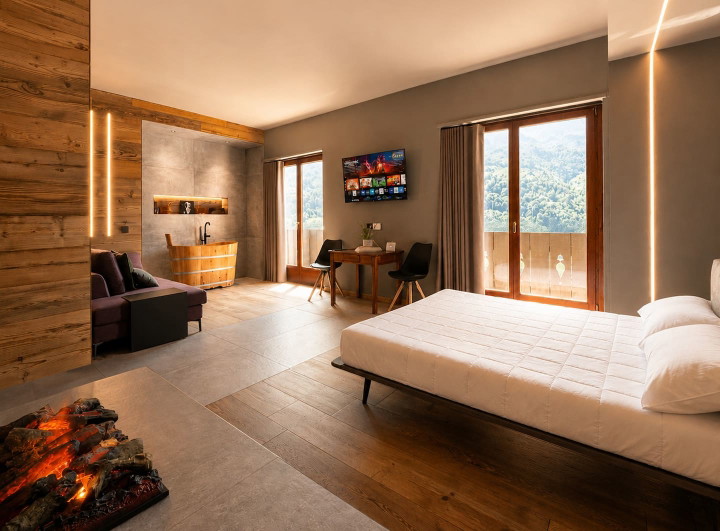 Suite Di Lusso A Tema Con Terrazza - Valbondione