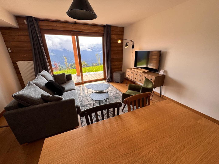 Les Saisies : Vue Panoramique Proche Des Pistes - Beaufort