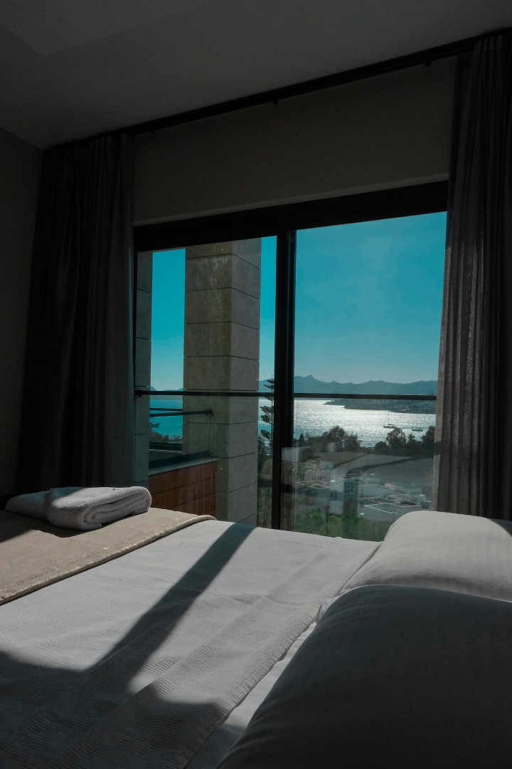 1+1 Ful Deniz Manzaralı Havuzlu Rezidans - Bodrum