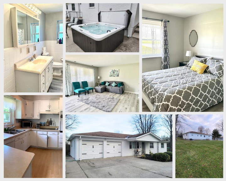 Lovely Retreat Backyard With Deck & Entertain Room - Mason, OH
