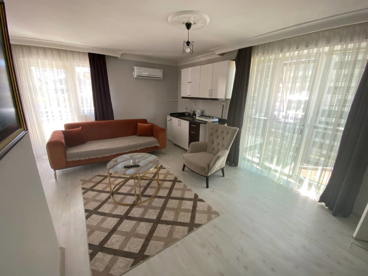 1+1 Spacious Air-conditioned Apartment In The Center - Ankara