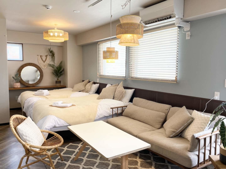 2022/6/19 Interior Update!beach 3!wifi Is Available!kenchomae Station 12 Mins Walk Mk287 - Naha