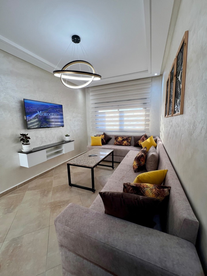 Appartement Confortable Avec Vue Sur La Mer Et Piscine - Taghazout