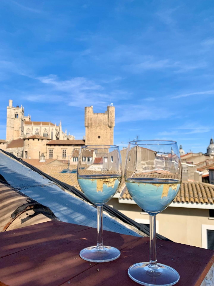 Rooftop Duplex - Cathedral View - Narbonne