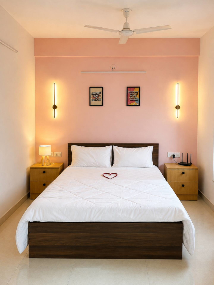 Modern 1bhk | Near Airport | Free Parking & Wi-fi - Aéroport Kempegowda Bengaluru (BLR)