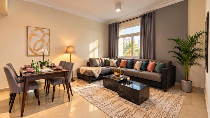 Big Family House, 2br In The Heart Of Lusail - Catar