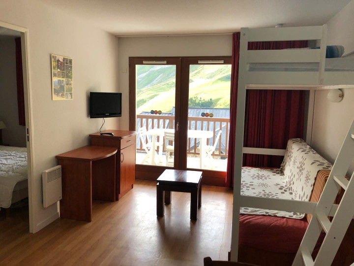2-bedroom Apartment, 5 People, 1 Bedroom, Pool - La Mongie