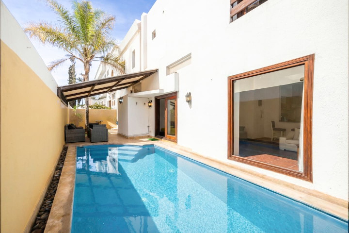 Maison De Charme Piscine 300m De Plage Et Robinson - Agadir