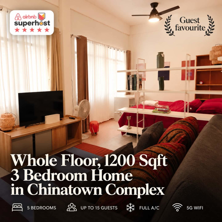Chinatown Retreat 3bedroom+2bath & Rooftop Garden - Bangkok