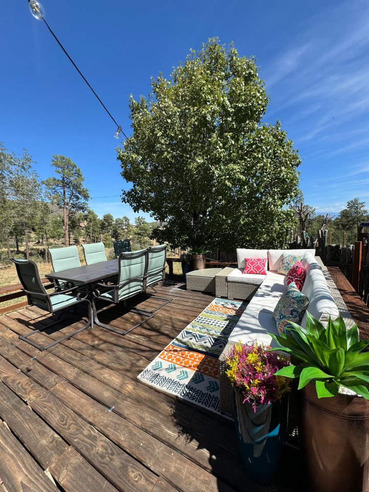Deck View | 3br | Near Ski Hill, Golf Course, Lanl - Los Alamos, NM