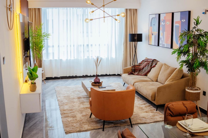 ÉLégant Appartement 2br à Kilimani - Nairobi