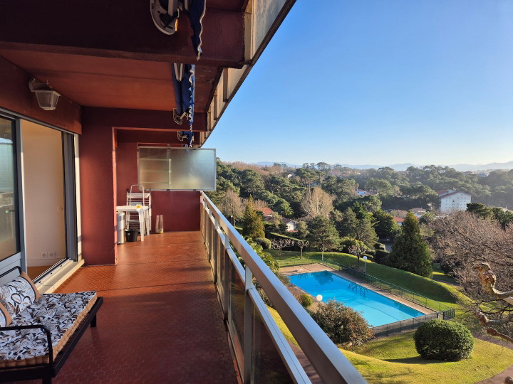 2-bedroom Ocean View, 20 M2 Terrace, Swimming Pool, Beach 10 Min - Biarritz
