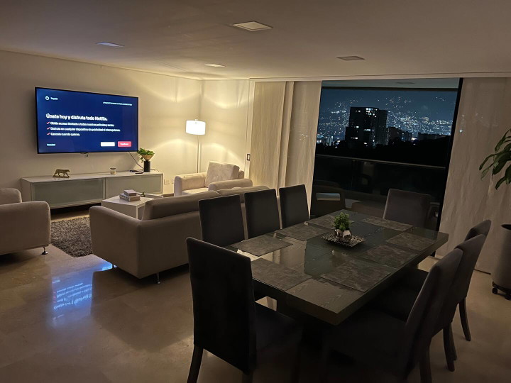 Modernity, Top View And Swimming Pool In The Town - Medellín