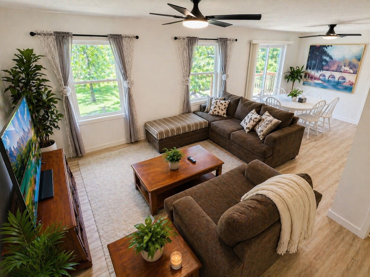 Quiet Kc Getaway Cozy 3br Near The Lake - Kansas City