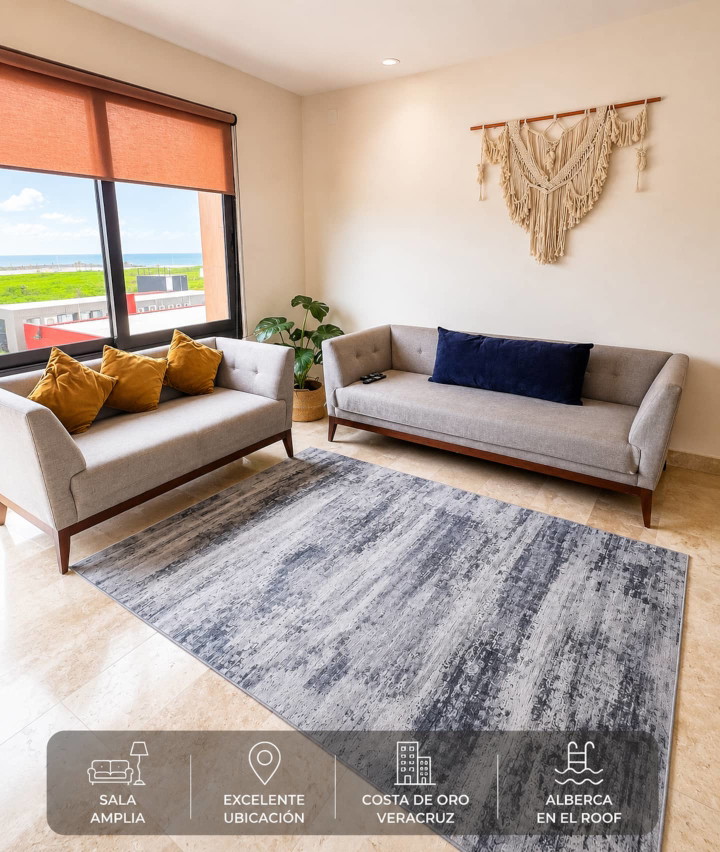 Departamento Premium Alberca Roof Cerca De Playa - Boca del Río