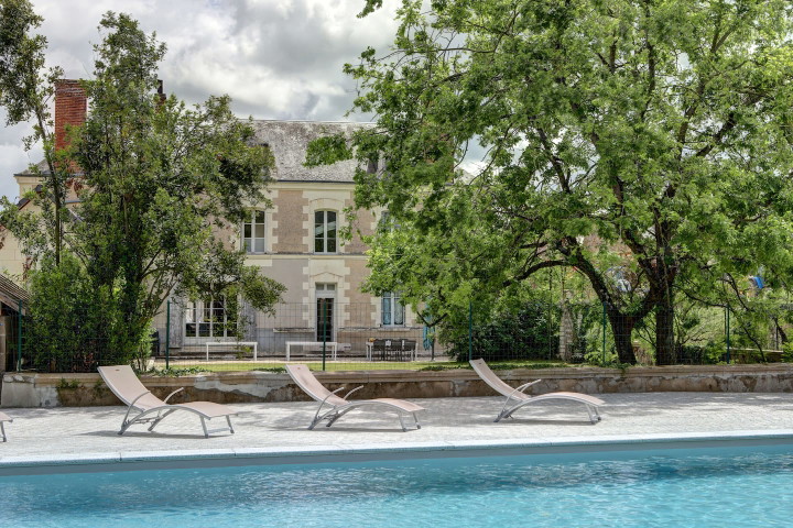 Domaine Dexception Avec Piscine Et Réception - Montrichard