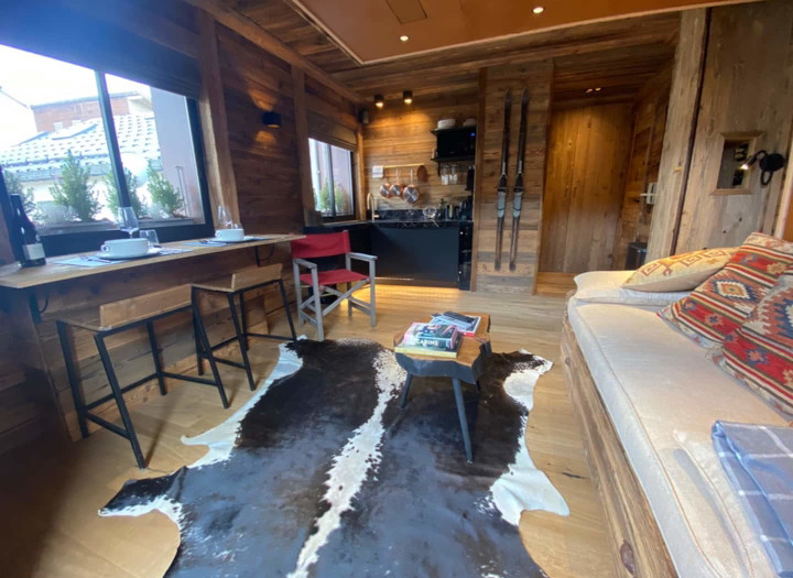 Le Studio Luxe à Megeve (Rue Piétonne) + Parking - La Giettaz