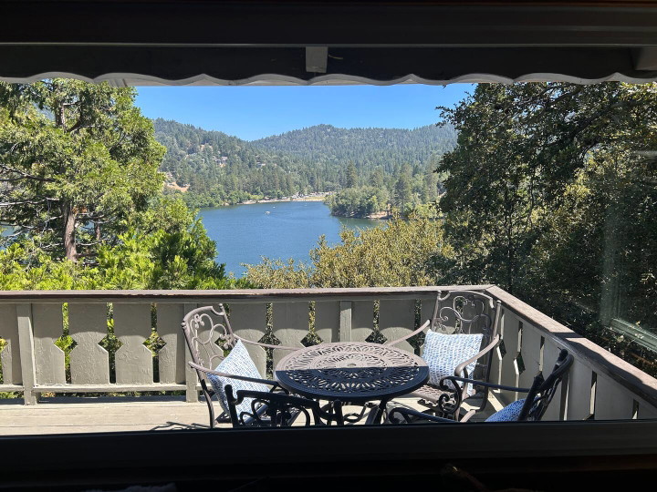 Stunning Lake View! Walk To Town From Cozy Cabin - Crestline, CA