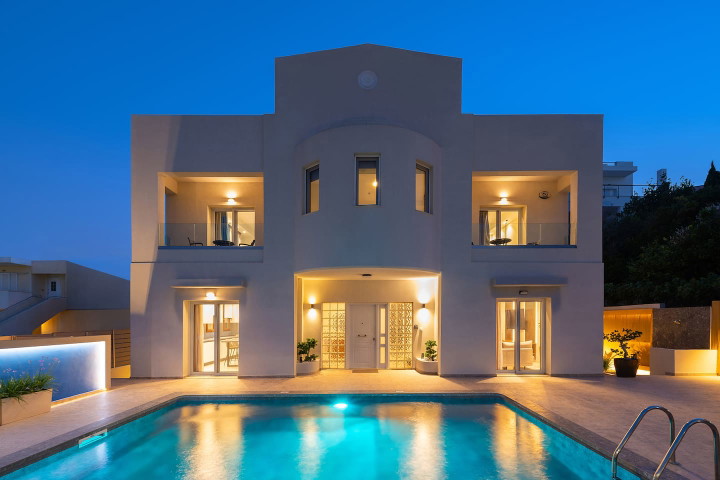 Old Town 7 Min | Free Airport Pickup | 6br Villa - Rhodos
