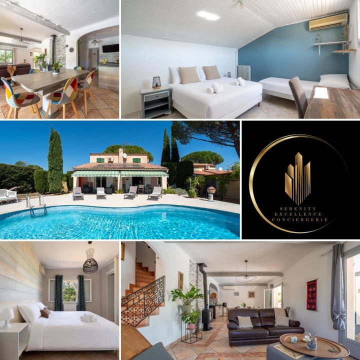 La Parenthèse  Villa 7 Pers.  Piscine Au Calme - Vidauban