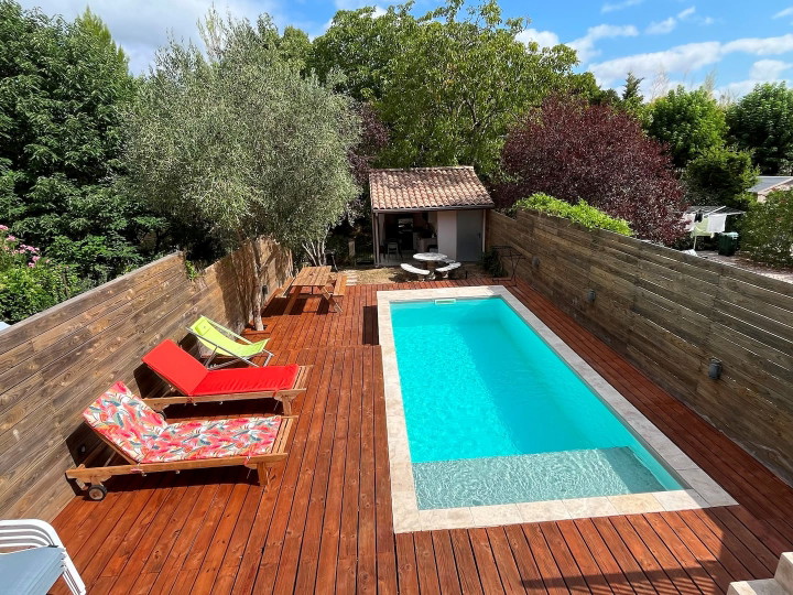 Maison De Ville Avec Petit Jardin Et Piscine - Mirepoix