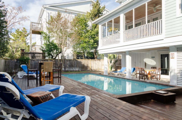 Renovated Home W Elevator, Private Pool - W237 - Wilmington, NC