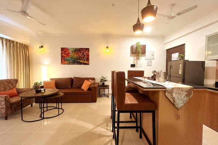 Superbe Appartement 1 Chambre, 1 Salle De Bain | Emplacement Central | Climatisation | Piscine - Goa