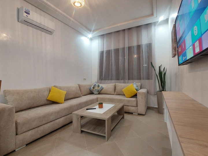 Appartement Ensoleillé Avec Vue Sur La Mer Et Piscine - Taghazout