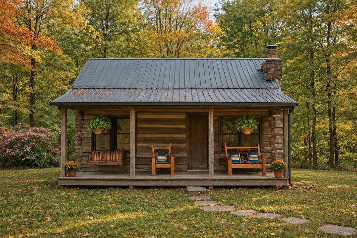 Red Cedar Log Cabin | Hot Tub! + Pet-friendly! - Brown County, IN