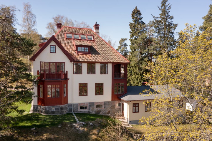 Historic Art Nouveau Mansion 15 Min To Stockholm - Stockholm