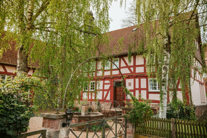 Hof Haunetal Cozy Vacation In The Half-timbered Courtyard - Germany